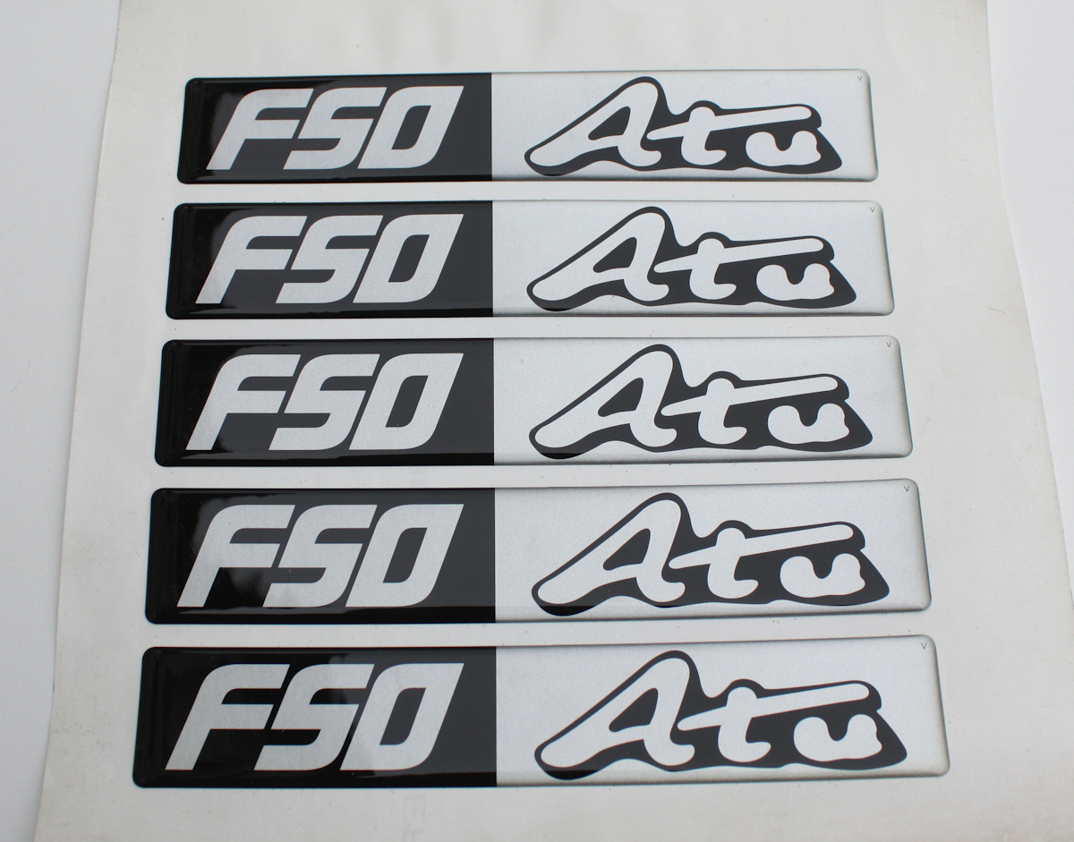 ORYGINALNY EMBLEMAT ZNAK FSO ATU POLONEZ za 22.90PLN z Murowana Goślina ...