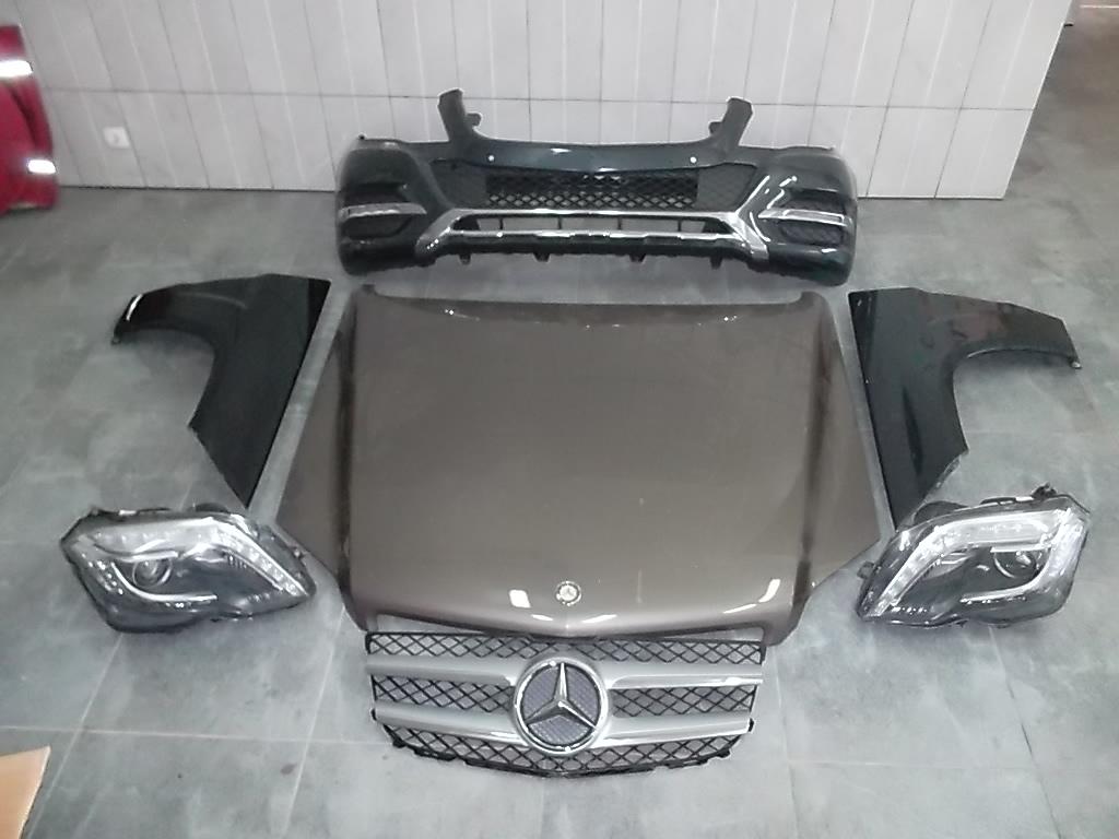 MERCEDES GLK 204 X204 ZDERZAK KOMPLETNY PAS PRZÓD A2048804340 x204 za ...