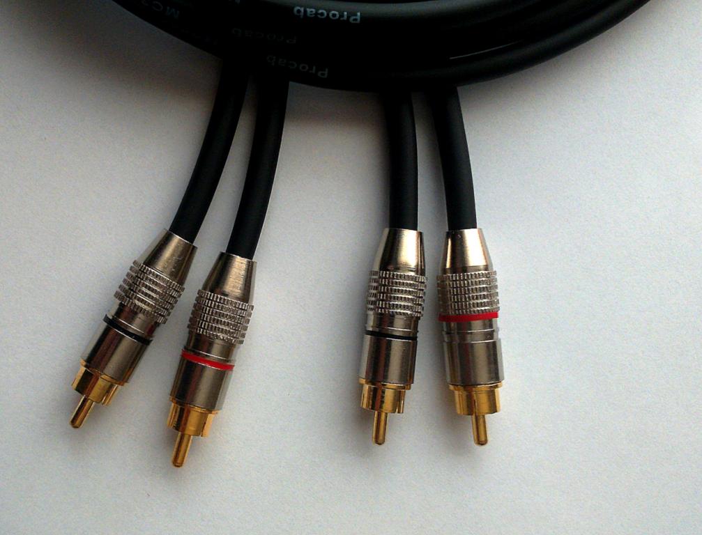 PROCAB kabel 2 x RCA / 2 x RCA (czincz) 1m - porównaj ceny - Allegro.pl