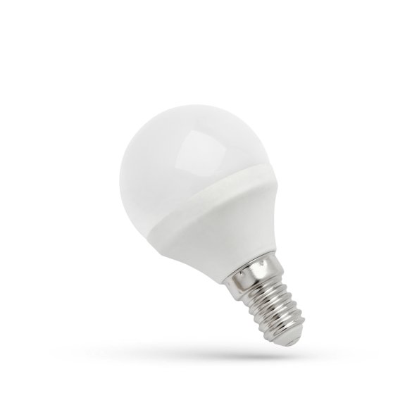 Żarówka Led E14 8W kulka biała ciepła, spectrum (WOJ+14215) • Cena ...