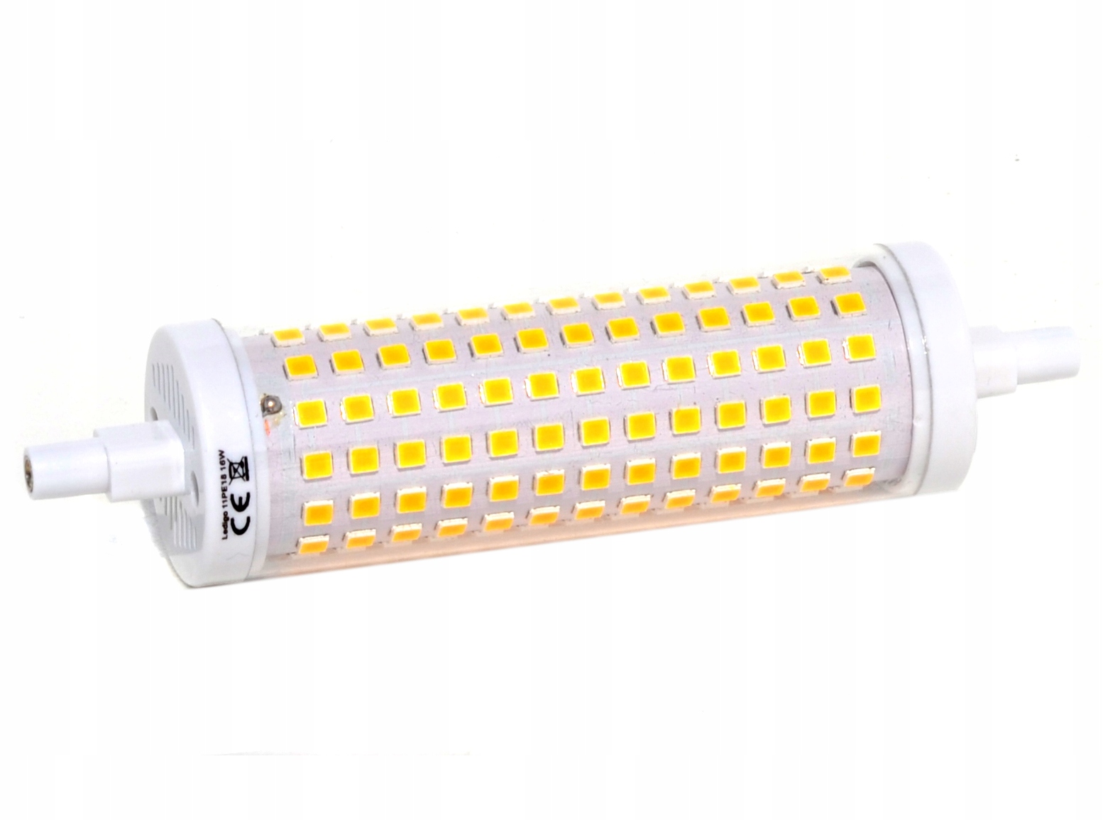 Żarnik LED R7S 118mm 182SMD2835 16W =130W Ciepły (R7S 16W WW) • Cena ...