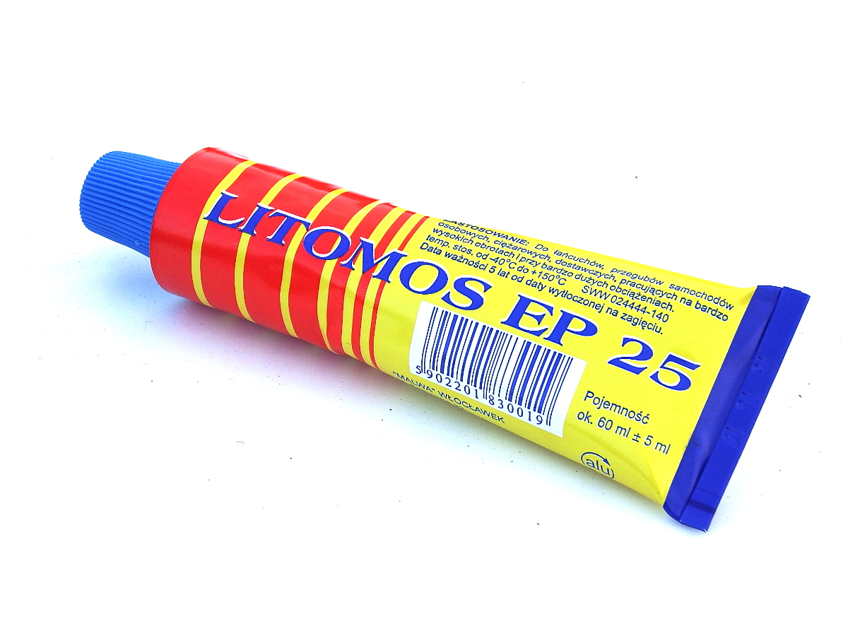 Smar do przegubów tubka 60ml LITOMOS EP 25 5902201830019 za 10.54PLN z ...