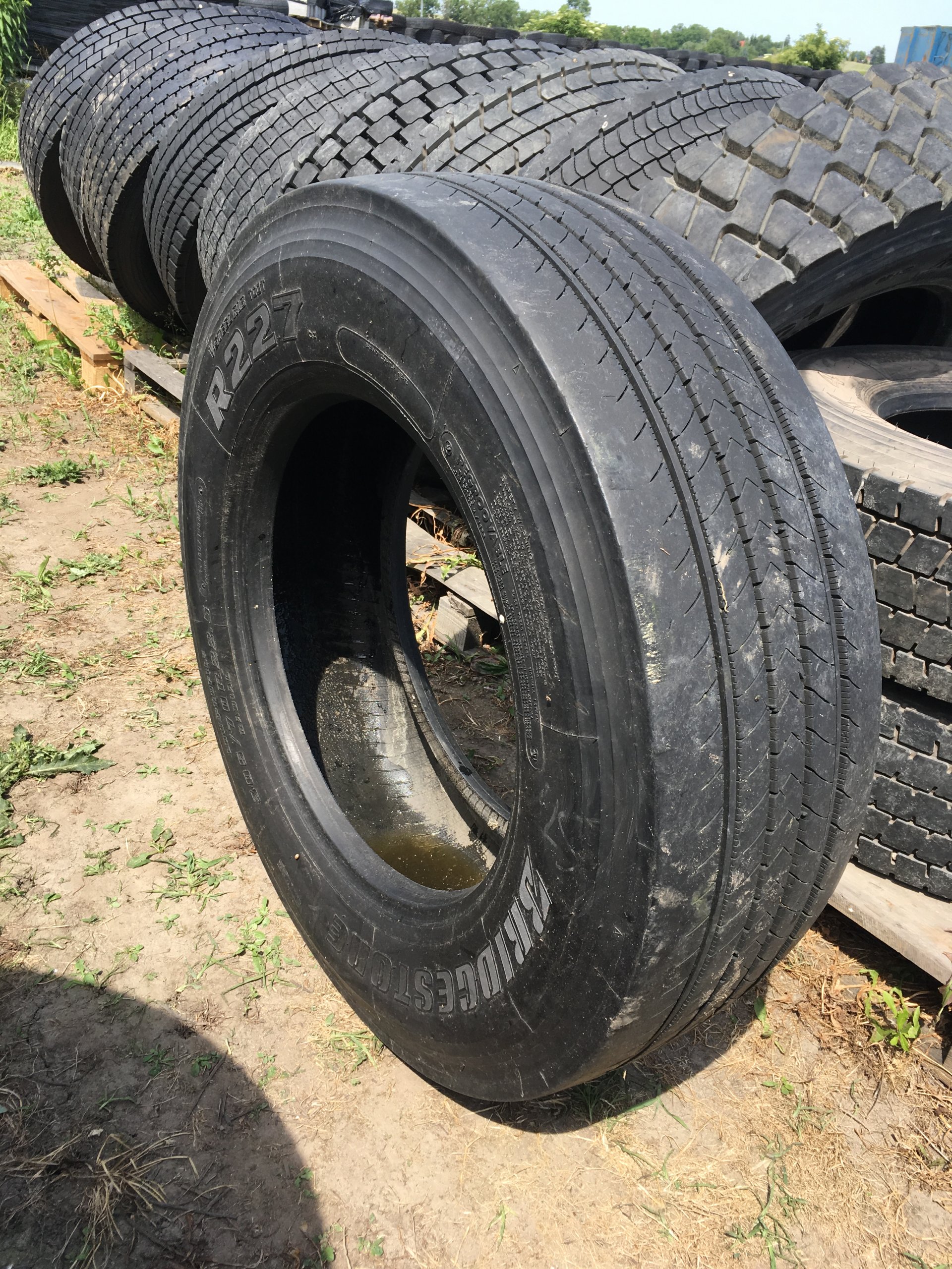 ! Bridgestone R227 305/70r19.5 w Opony i felgi - Allegro.pl