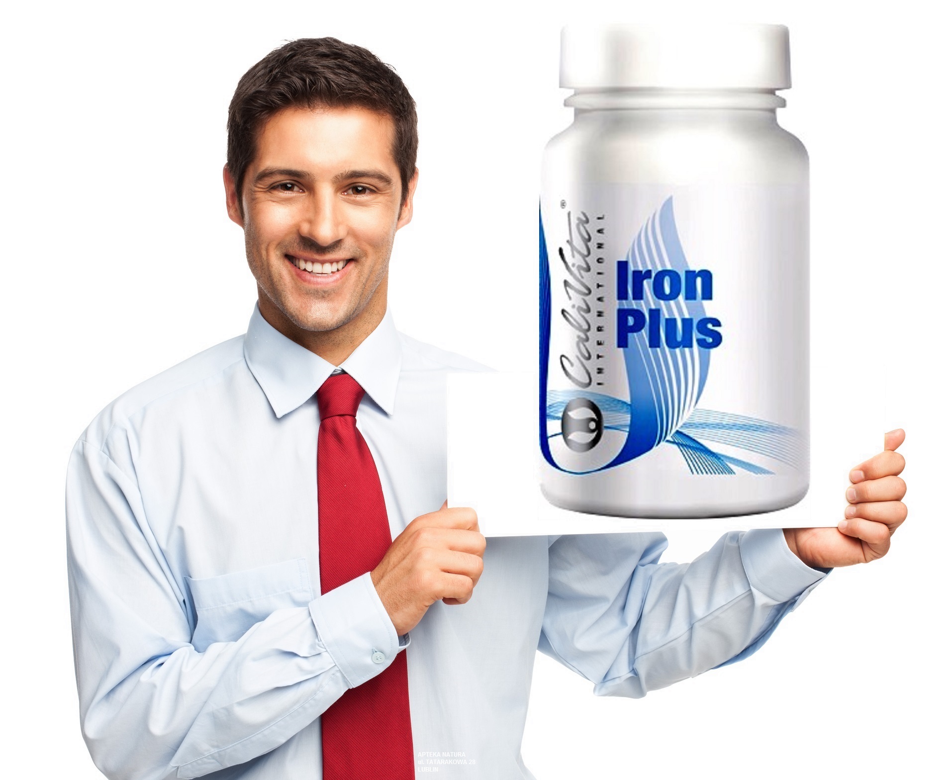 CALIVITA IRON PLUS ŻELAZO FUMARAN 100 tabletek (0666138450225) • Cena ...