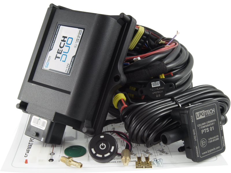 LPGTECH TECH DUO ELEKTRONIKA SADA SEKVENCE 4CYL za 2242 Kč - Allegro