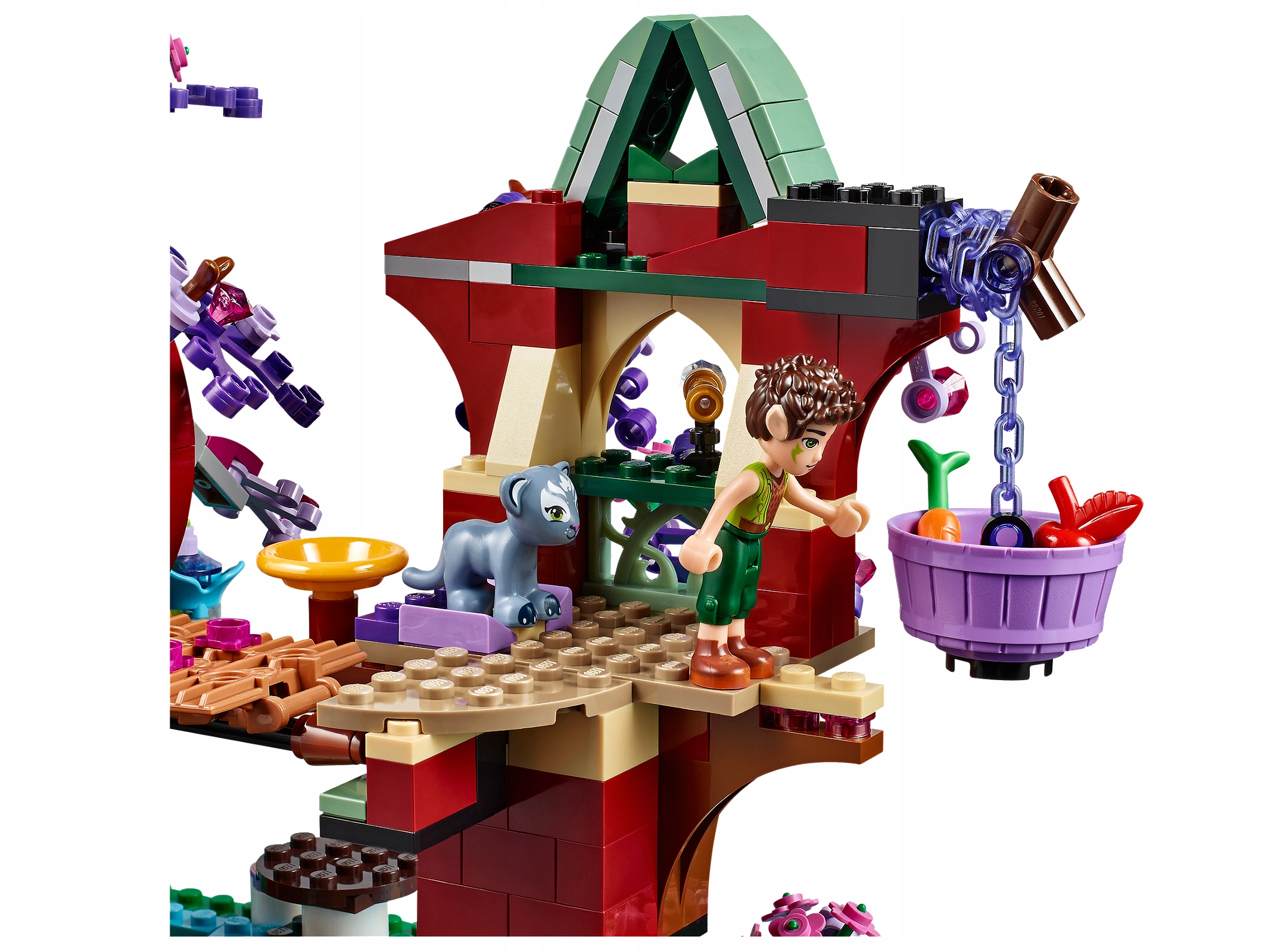 Lego Friends, Elves 41075 Kryjówka elfów na drzewi - 7786916578 ...