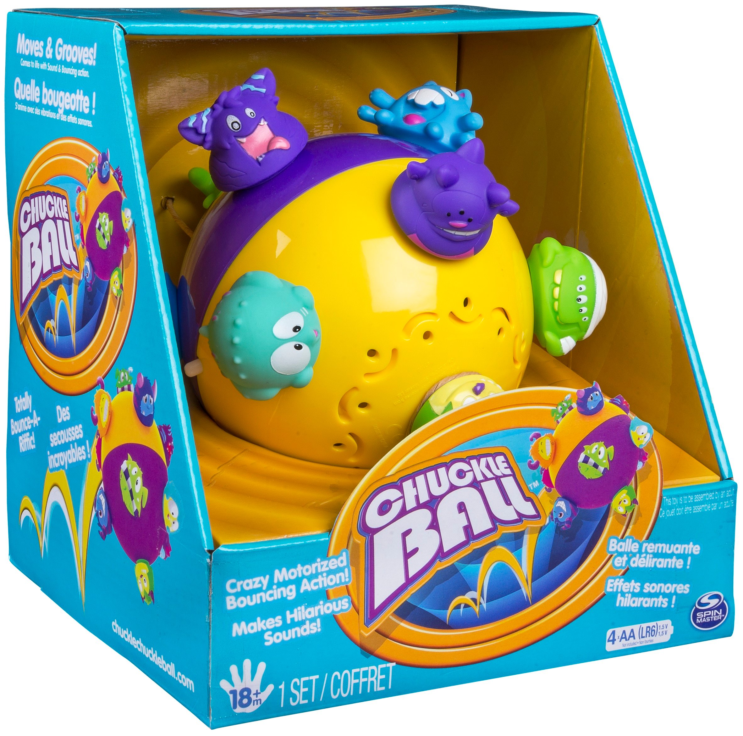 CHUCKLE BALL CHICHOCZĄCA KULA INTERAKTYWNA DŹWIĘK - 6771201123 ...