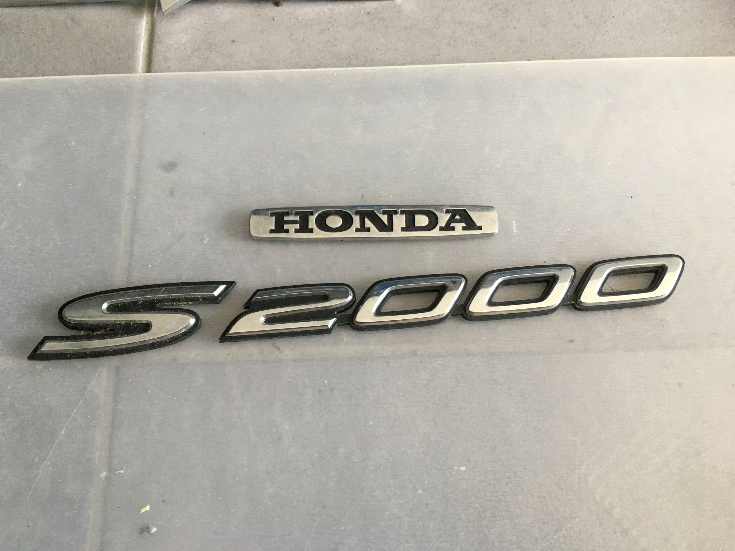 HONDA S2000 S 2000 NAPIS EMBLEMAT LOGO - 7448025966 - oficjalne ...
