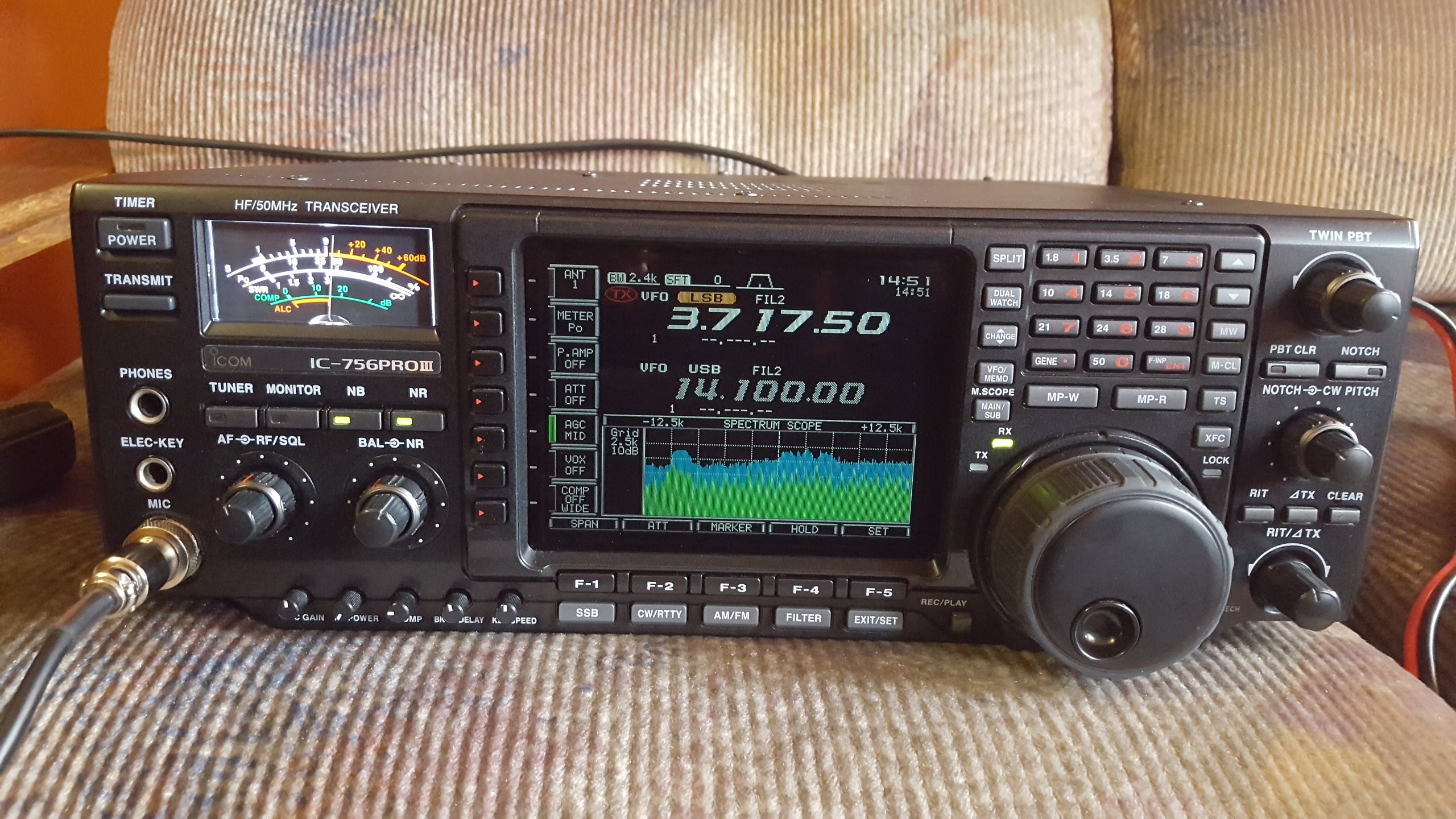 ICOM IC- 756 pro 3 - 7248967543 - oficjalne archiwum allegro