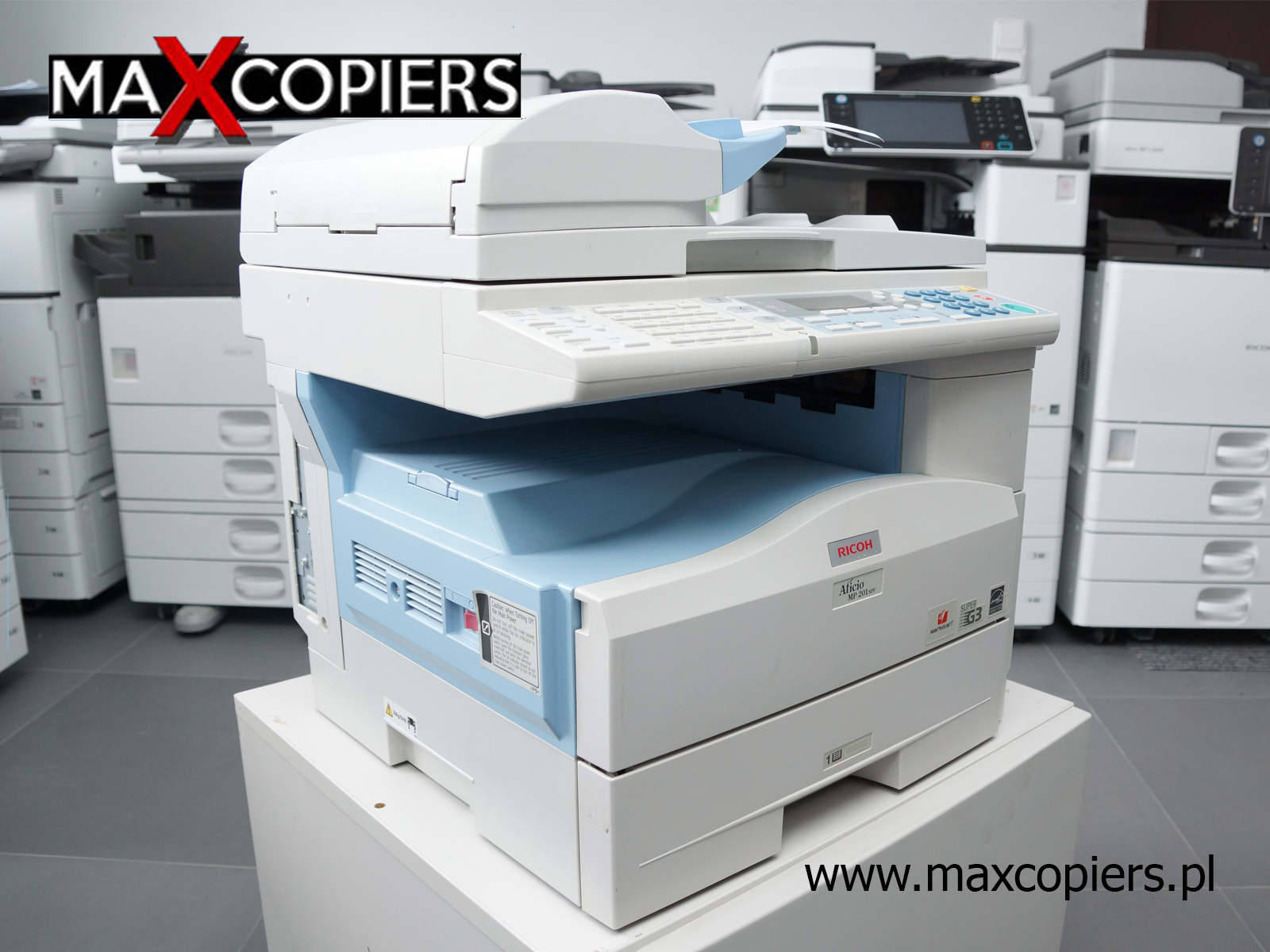 Kserokopiarka Ricoh MP201 Ksero A4, Skaner, Druk - 7417765182 ...