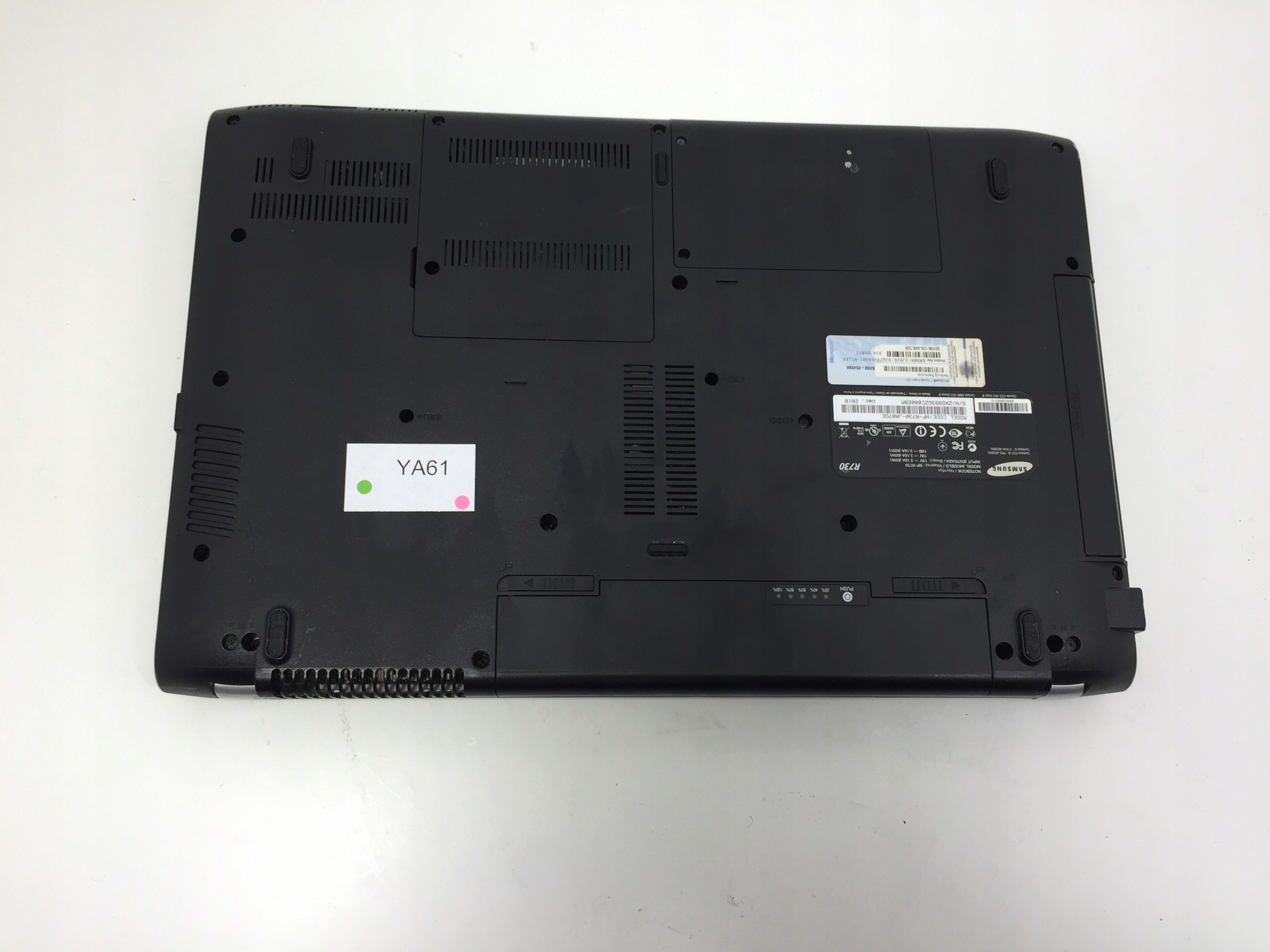 SAMSUNG NP-R730 2x2.3GHz 3GB 17,3' 120SSD YA61 - 7746750039 - oficjalne ...