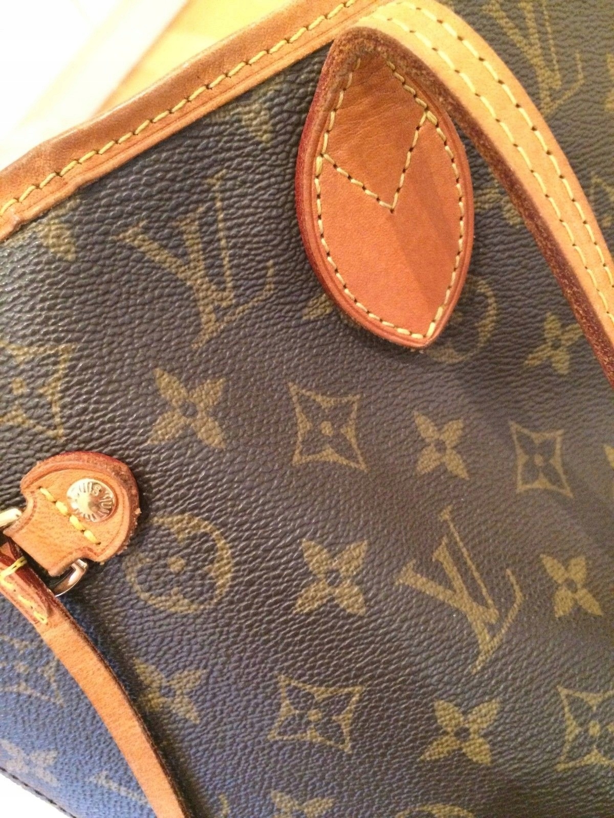 Torebka Louis Vuitton Neverfull MM oryginal - 7445232663 - oficjalne archiwum allegro