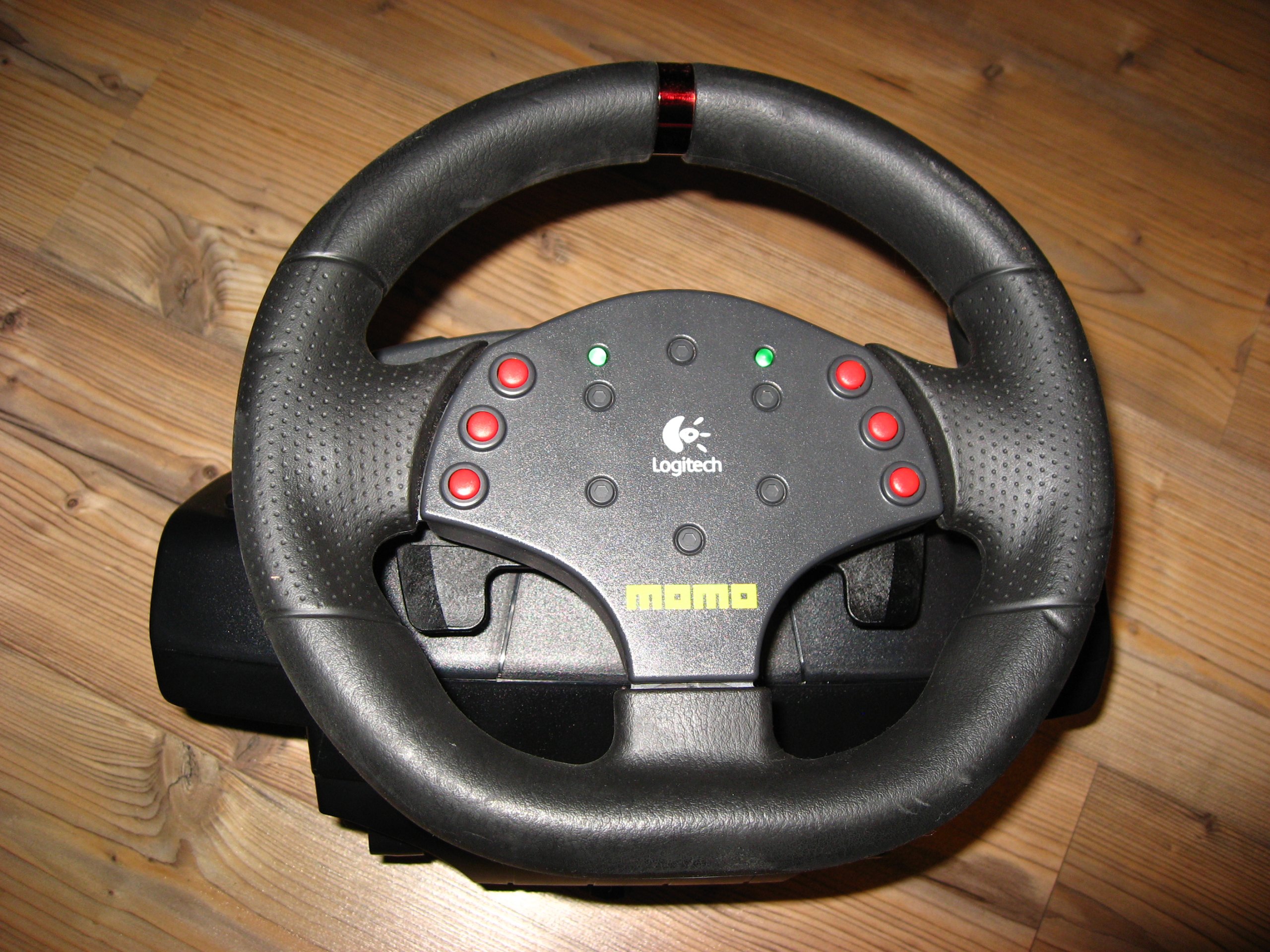 Kierownica LOGITECH MOMO RACING Force Feedback - 7078556593 - oficjalne ...