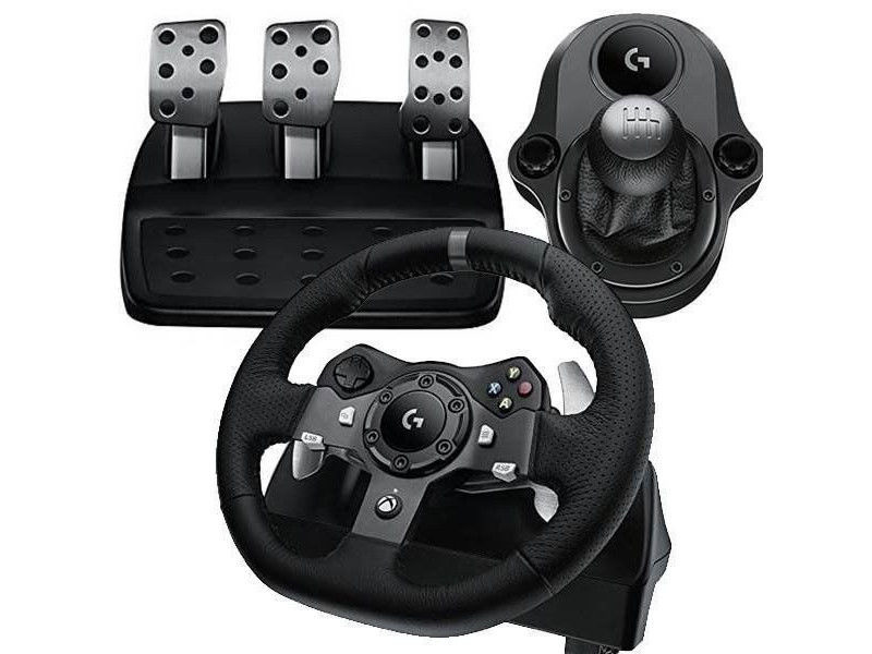 KIEROWNICA + SHIFTER LOGITECH G920 DRIVING FORCE - 7632925336 ...