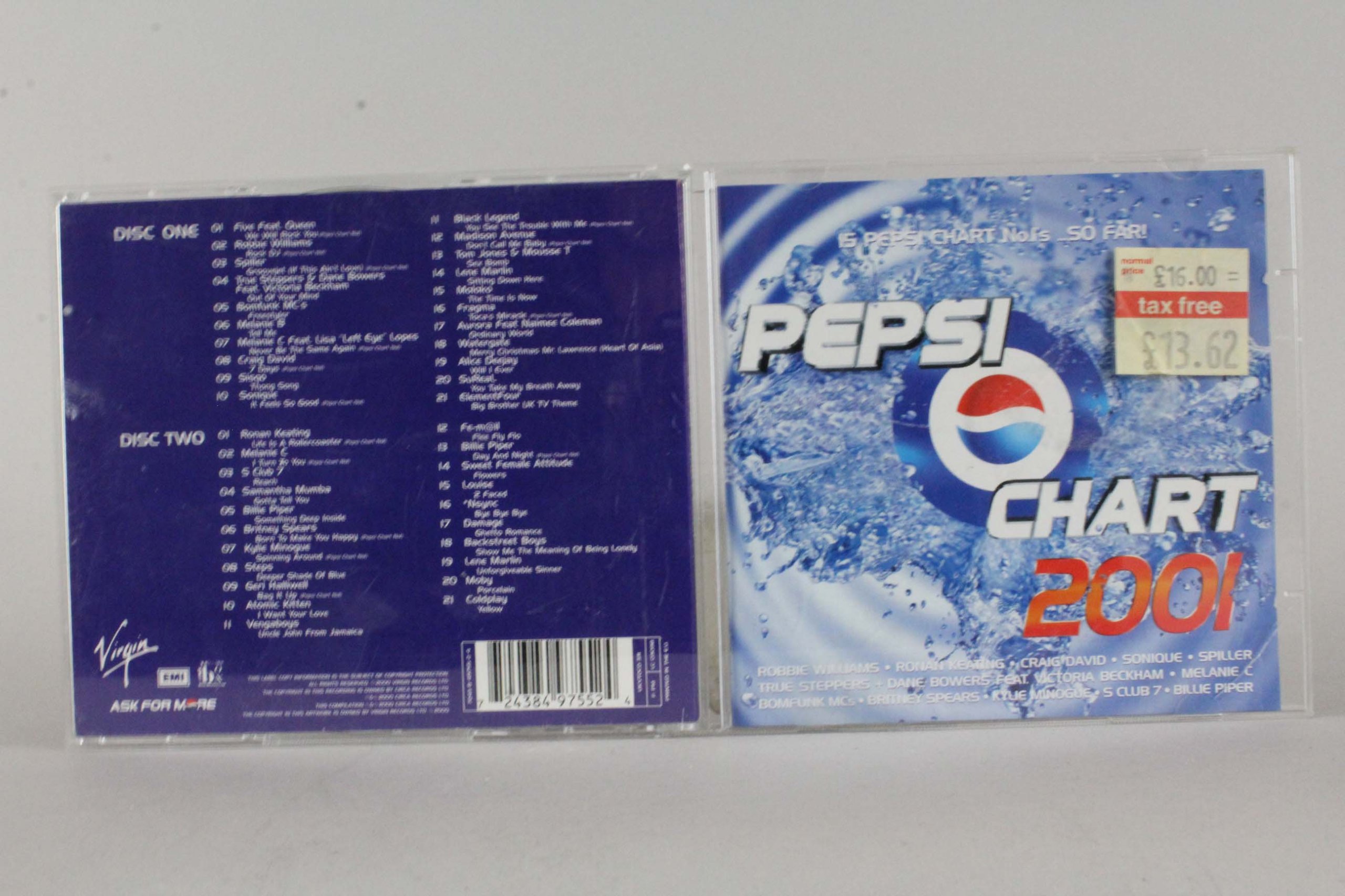 Pepsi Chart 2001 - 7120561213 - oficjalne archiwum allegro