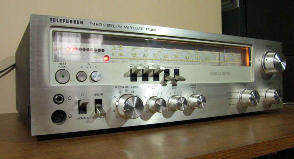 TELEFUNKEN TR-350 ELEGANCKI AMPLITUNER KLASYK - 7210350327 - oficjalne ...