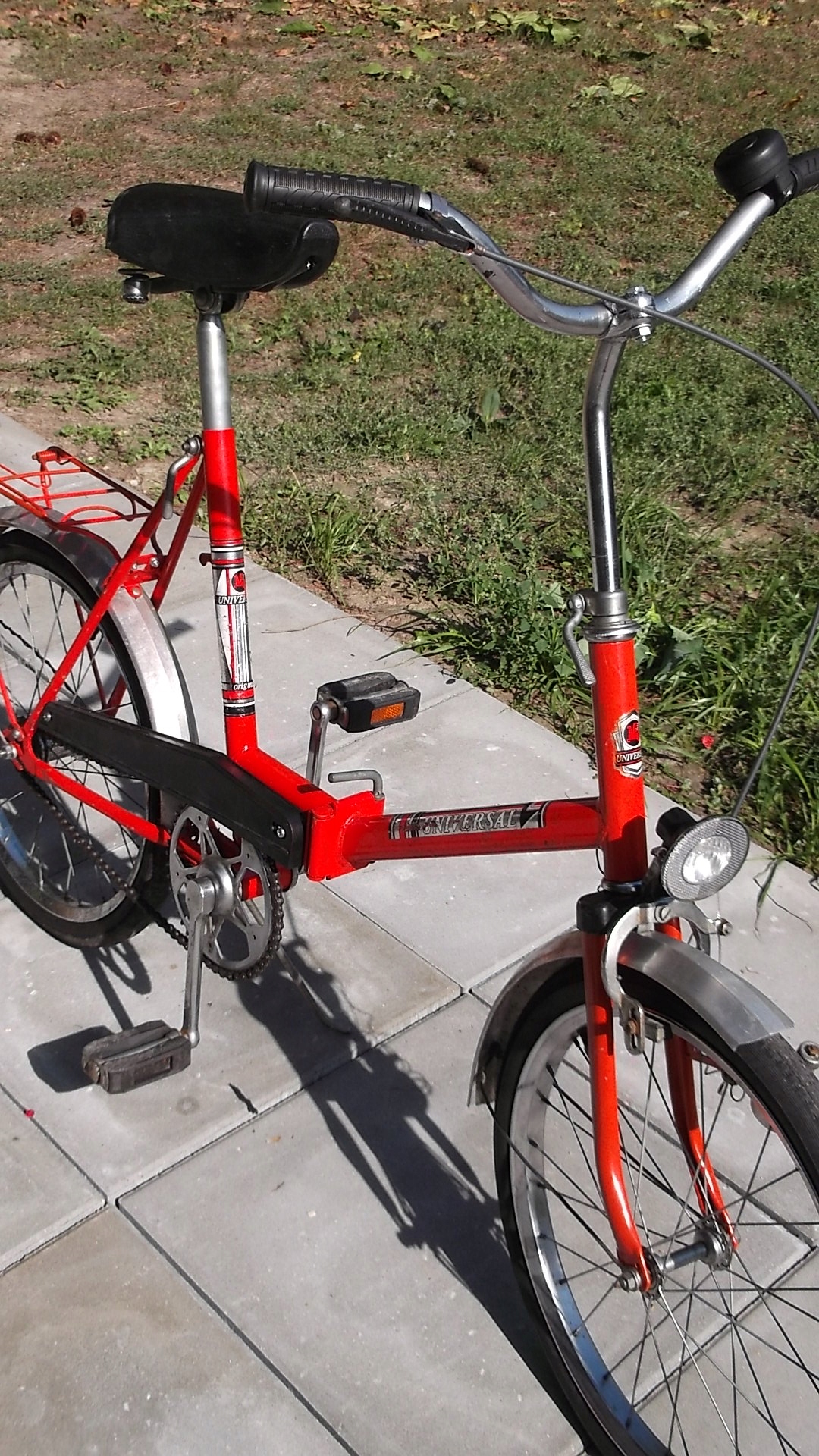 ROWER UNIVERSAL ROMET - SKŁADAK-KOŁA 20 RP.1984 - 7571789356 ...