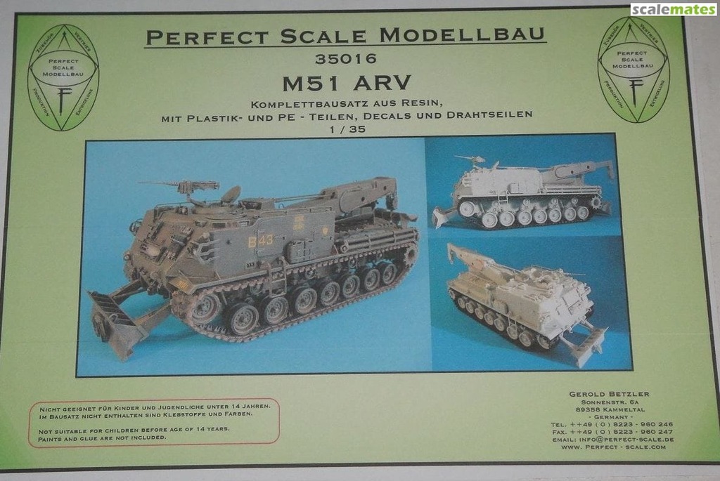 Perfect Scale Modellbau M51 HRV 1/35 żywica - 7006200718 - oficjalne archiwum Allegro