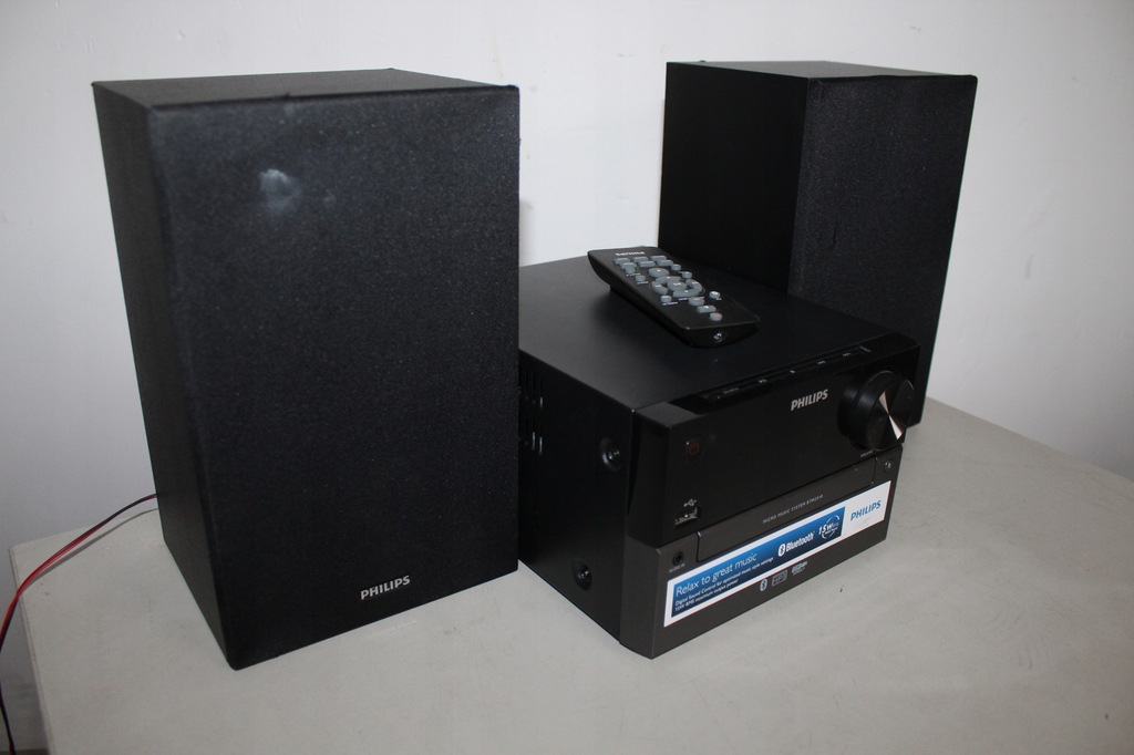 Mini Wieża PHILIPS BTM 2310/12 +PILOT USB BLUETOOT - 7632074586 ...