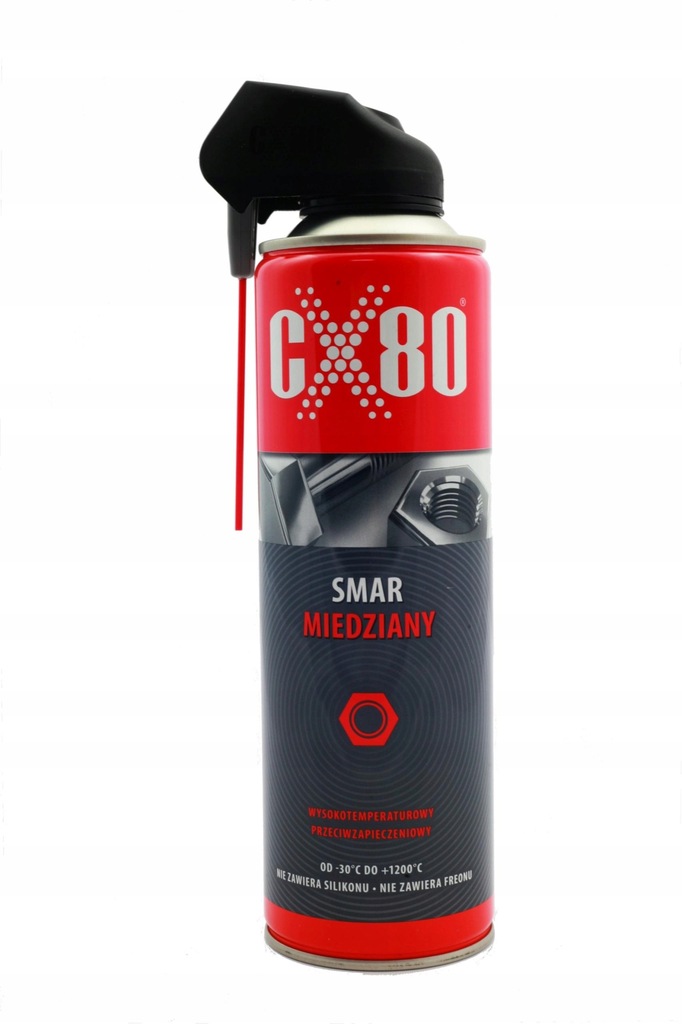 Smar Miedziany SPRAY z aplikatorem 500 ml CX-80 - 6802667262 - oficjalne archiwum Allegro