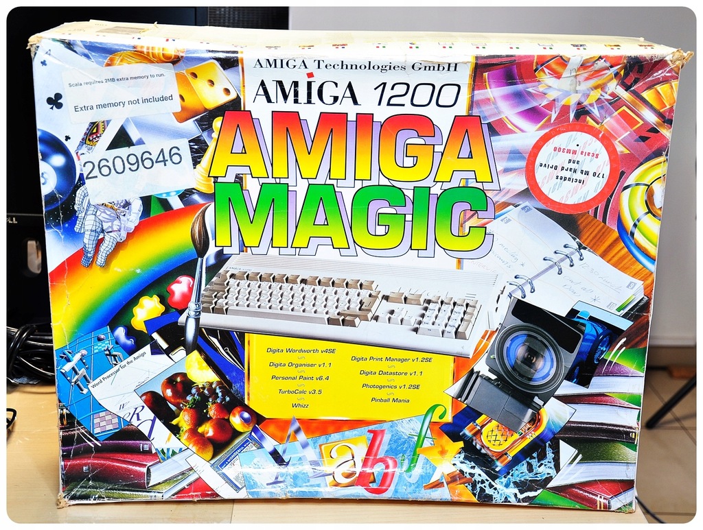 AMIGA 1200 BOX MAGIC - 7748212492 - oficjalne archiwum Allegro