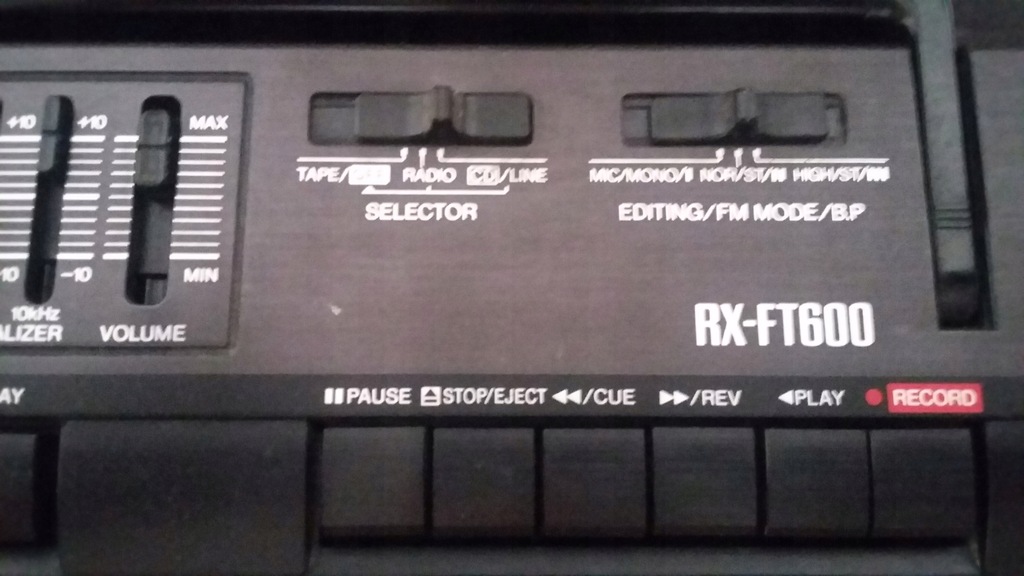 Panasonic RX FT 600.Radiomagnetofon. Lata 90' - 7560667948 - oficjalne ...