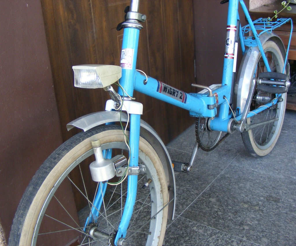 ROWER SKŁADAK WIGRY 2 POLSKI ZABYTEK. - 7532411977 - oficjalne archiwum ...