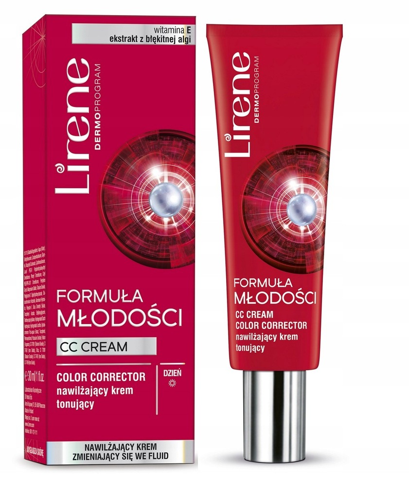 LIRENE FORMULA MŁODOŚCI CC KREM TONUJĄCY 30 ML. - 7647483004 ...