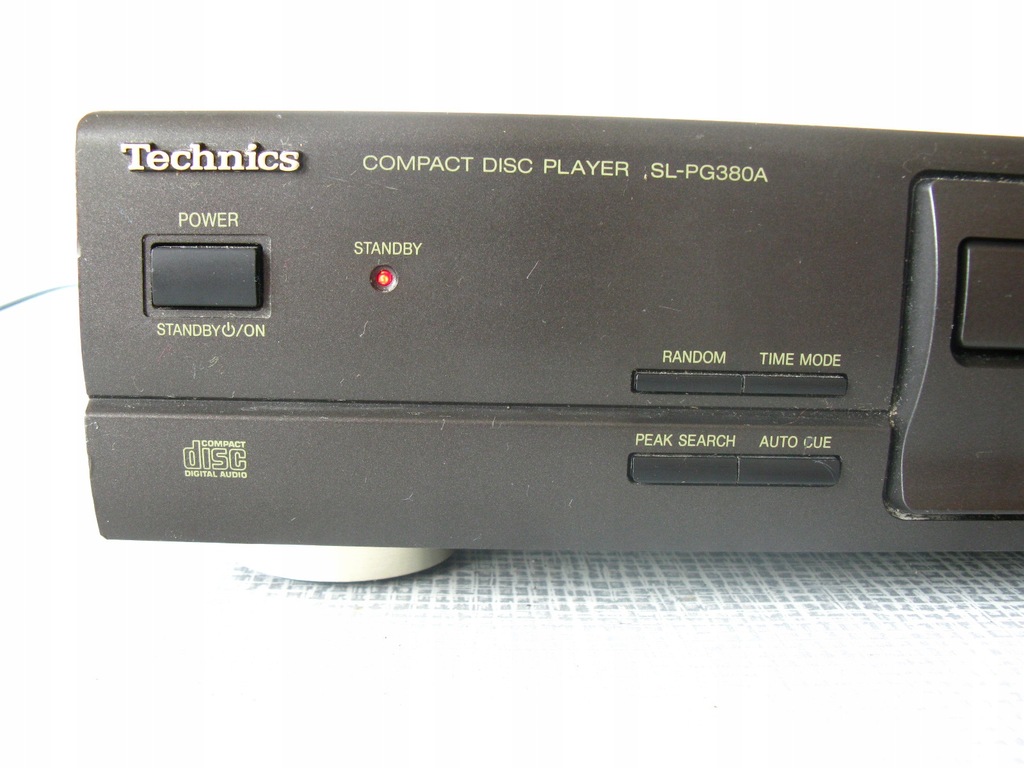 TECHNICS SL-PG 380a - odtwarzacz Cd player - 7609765166 - oficjalne archiwum Allegro
