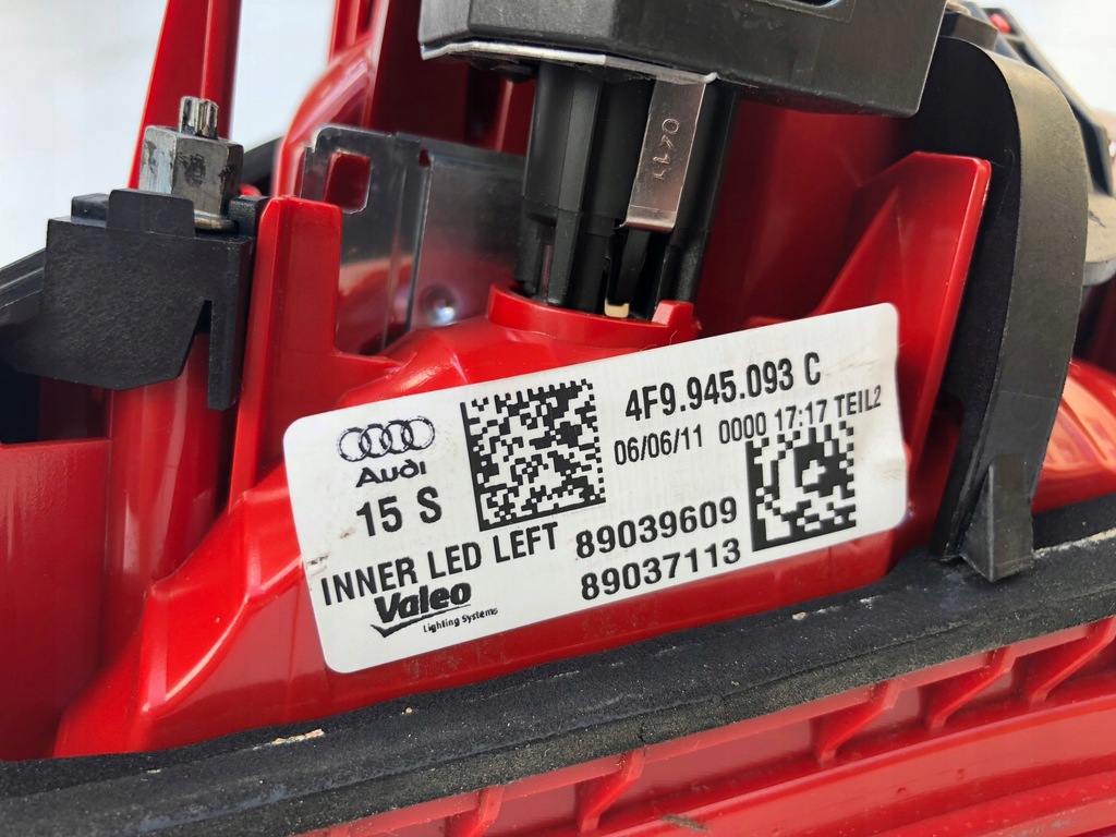 Lampa tylna LED 4F9945093C AUDI A6 4F Avant - 7585350734 - oficjalne ...