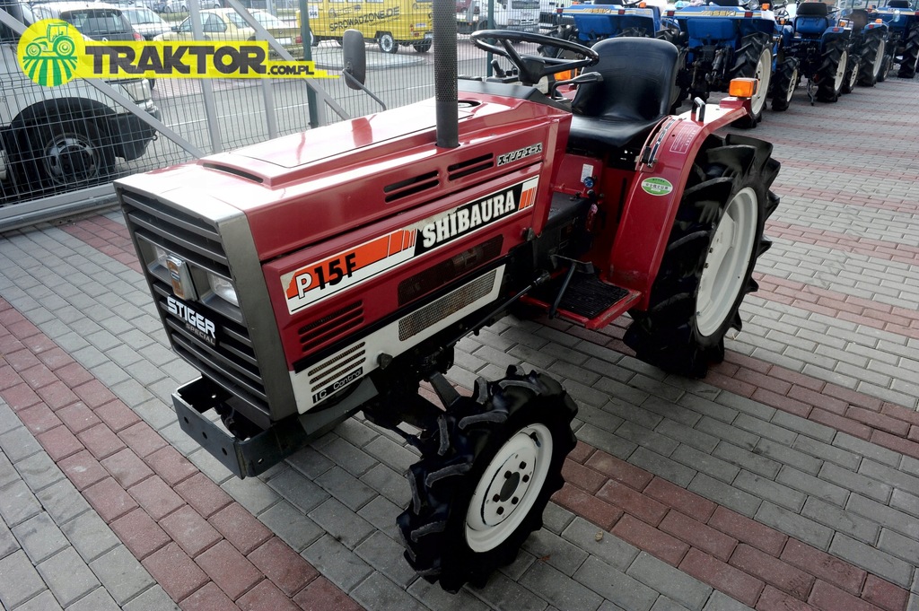 Japoński ciągnik Shibaura P15F 4x4 15KM - 7583811445 - oficjalne archiwum Allegro