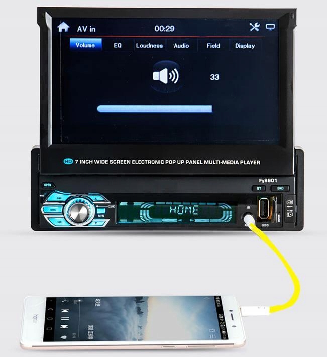 RADIO SAMOCHODOWE 7 cali EKRAN USB BT ANDROID DOTY - 7641811542 ...