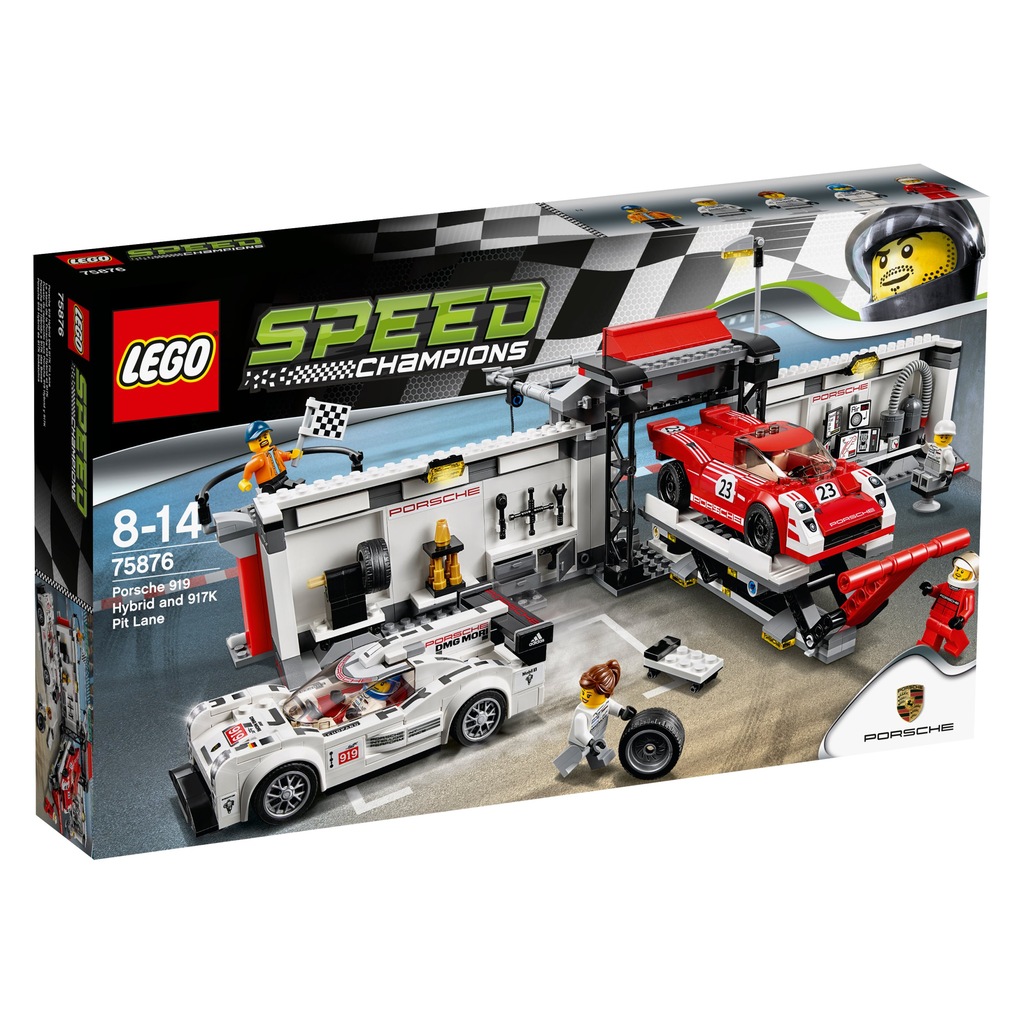 LEGO Speed Champions Porsche 919 Hybrid 917K 75876 - 6686766824 ...