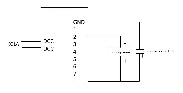 DCC Dekoder 7 funkcji + servo oświetlenie wagonów - 7363304221 ...