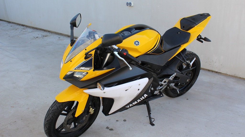 Yamaha YZF R125. 2008r Yellow 20 tyś km Jesienna O - 7614074233 ...