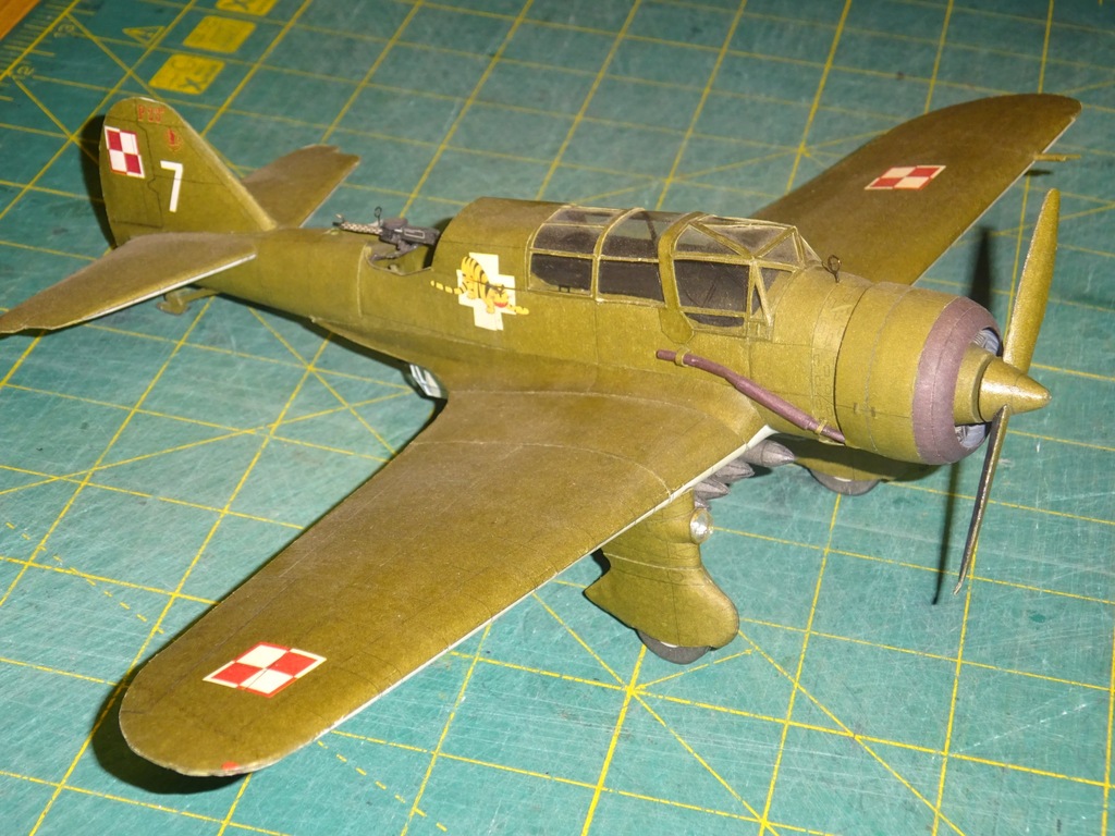 PZL-23 Karaś, 1:50 polski samolot bombowy - 7222973448 - oficjalne ...