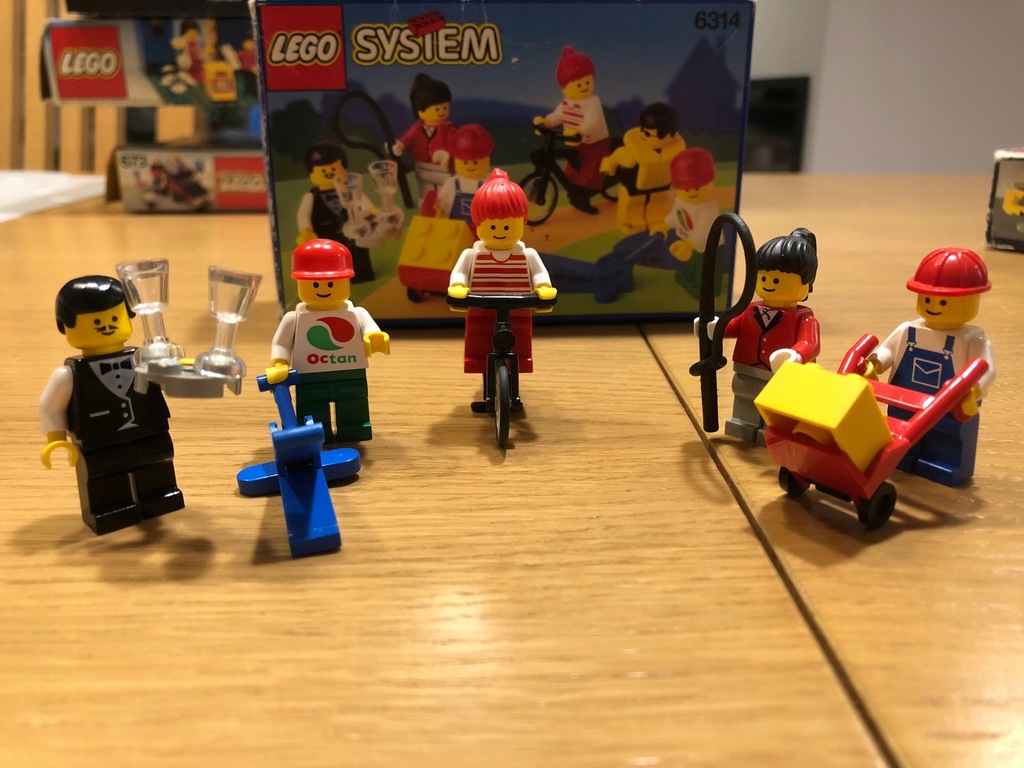 LEGO 6314 Minifigures, Minifig Unikat 1992 - 7683546924 - oficjalne ...