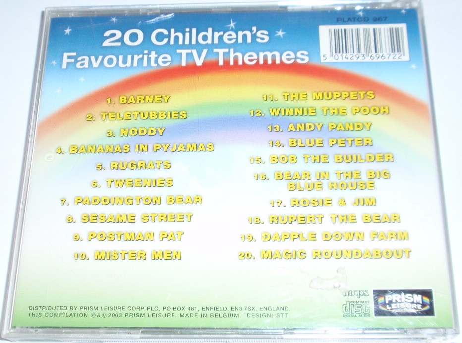 20 Children's Favourite TV Themes - składanka - 7196816492 - oficjalne ... 20 Children's Favourite TV Themes - składanka - 7196816492 - oficjalne ...
