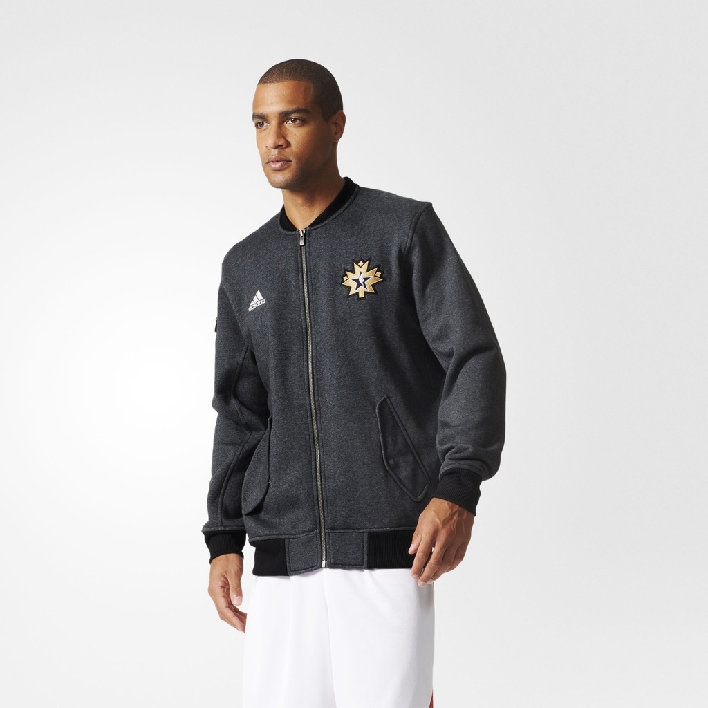 ADIDAS BLUZA MĘSKA NBA ALL STAR SZARA AC2560 XL - 6636650267 ...