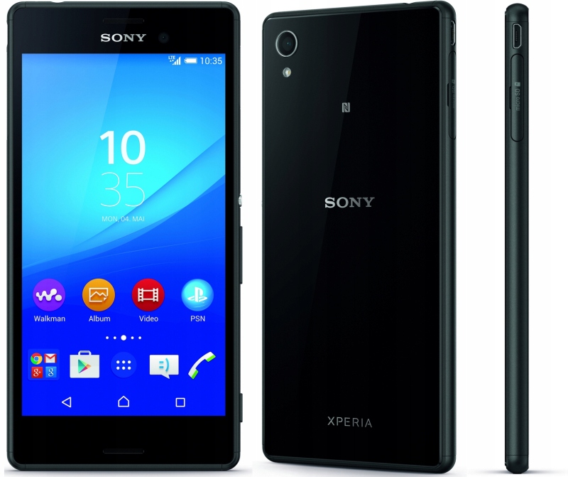 TELEFON SONY XPERIA M4 AQUA E2303 CZARNY LTE 8GB - 7462231575 ...