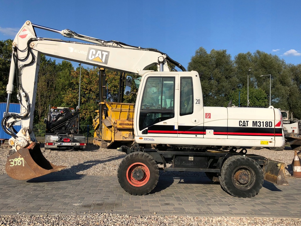 koparka kołowa CAT 318D M318D - 7554820475 - oficjalne archiwum Allegro