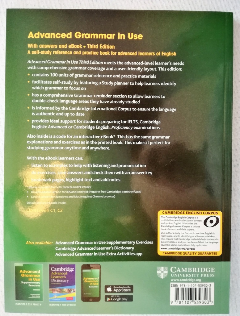 Advanced Grammar in Use 3rd. ed 2017 eBook + audio - 7144466963 ... Advanced Grammar in Use 3rd. ed 2017 eBook + audio - 7144466963 ...