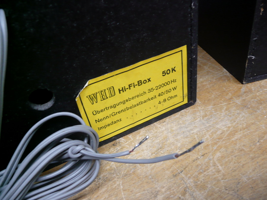 WHD HI-FI BOX 50K - TRZYDROŻNE KOLUMNY - 7346710990 - oficjalne ...