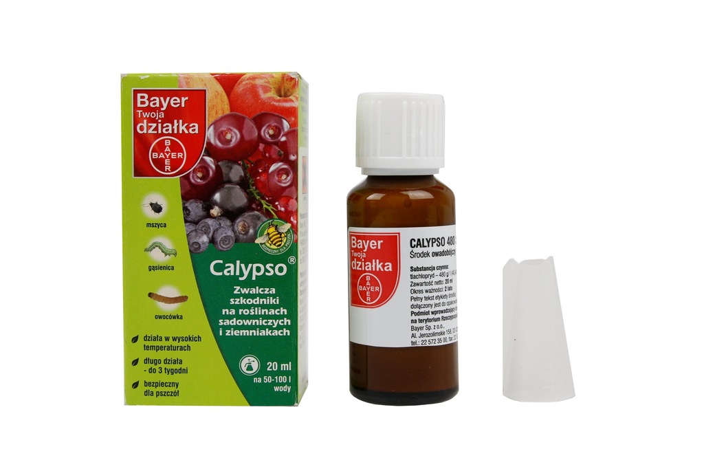 CALYPSO 480 SC 20 ml MSZYCE GĄSIENICE OWOCÓWKI - 6959498610 - oficjalne ...