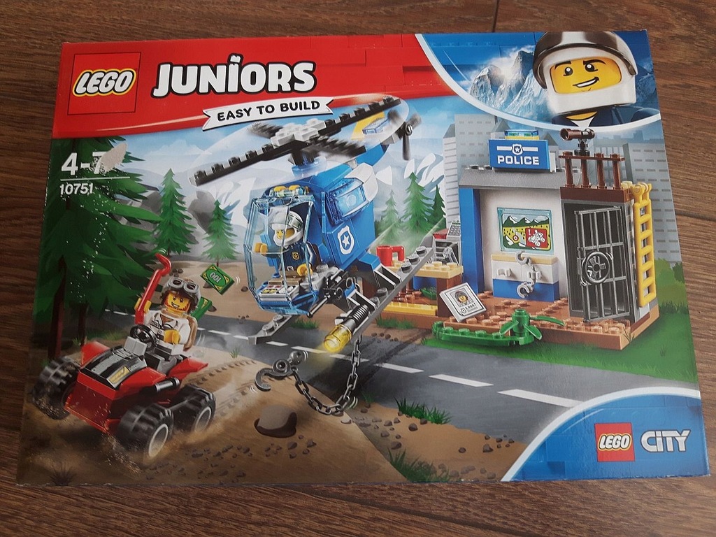 LEGO JUNIORS 10751 GÓRSKI POŚCIG POLICYJNY U6 - 7667210142 - oficjalne ...
