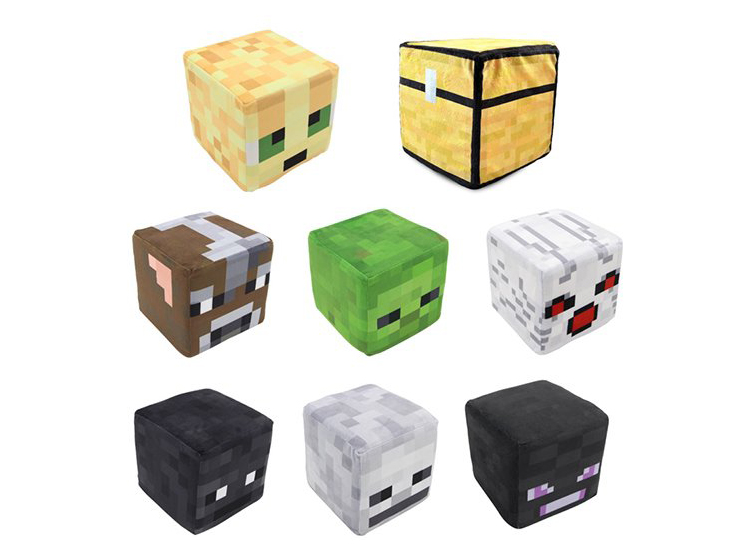 PLUSZOWE BLOKI SKRZYNKI W MOTYWIE Z GRY MINECRAFT - 7077148729 ...