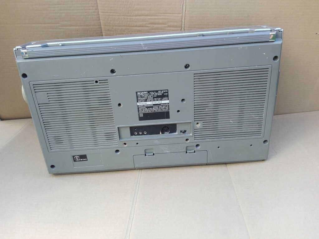 RADIOMAGNETOFON SHARP GF-8787 BOOMBOX - 7476466054 - oficjalne archiwum ...