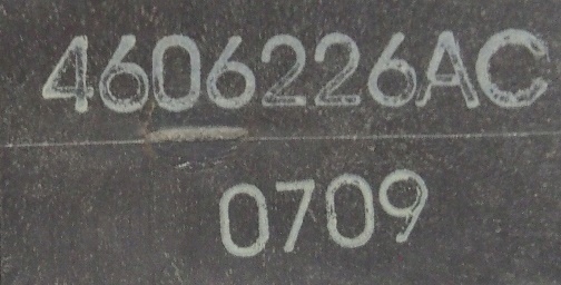 ZAWÓR PODCIŚNIENIA CHRYSLER 300M 3.5 V6 4606226AC - 7183250364 ...