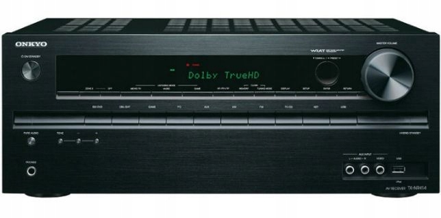 AMPLITUNER ONKYO TX-NR414 5.1 3D USB CZARNY OD 1ZŁ - 7688560188 - oficjalne archiwum Allegro