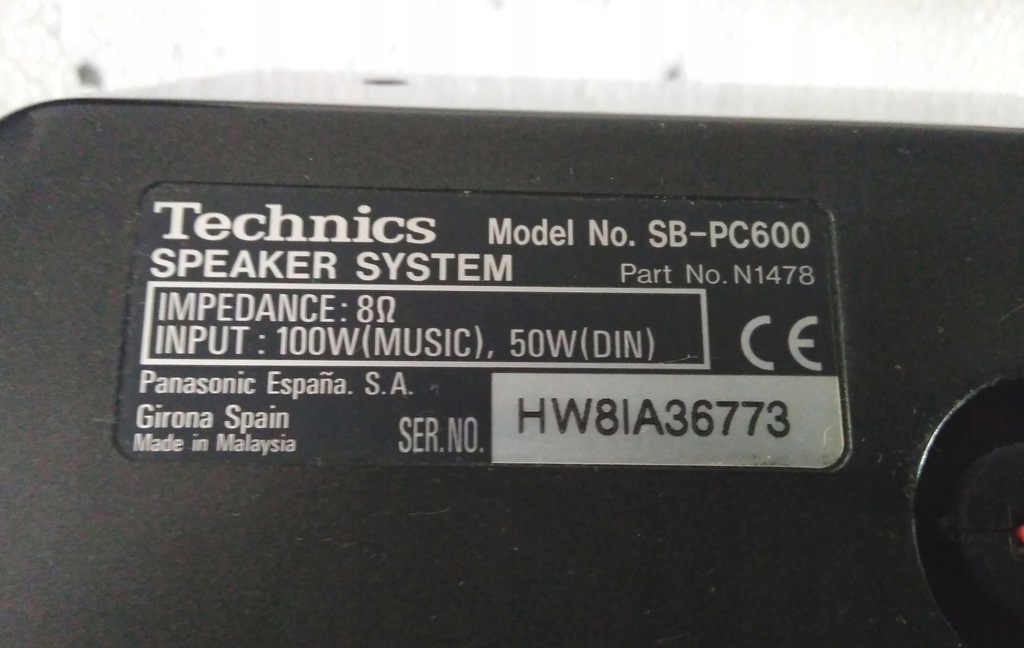 KOLUMNY TECHNICS SB-PC600 i SB-PS600 2+1 KINO - 7444982434 - oficjalne ...